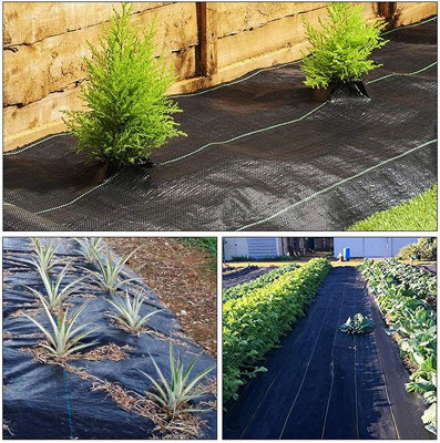 Bond It Weed Stop MEMBRANE 1m x 15m - Ideal Borders Under Decking ...