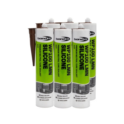 Bond-It WP100 Neutral Silicone Sealant (6 Pack) - Buff