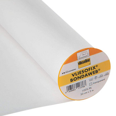Bondaweb: 30cm X 5m Roll Bondaweb Fusible Web Sewing Applique Bonding ...