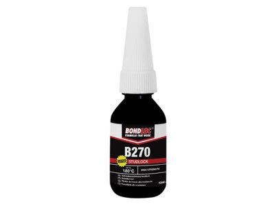 Bondloc B270-10 B270 Studlock High Strength Threadlocker 10ml BONB27010 ...