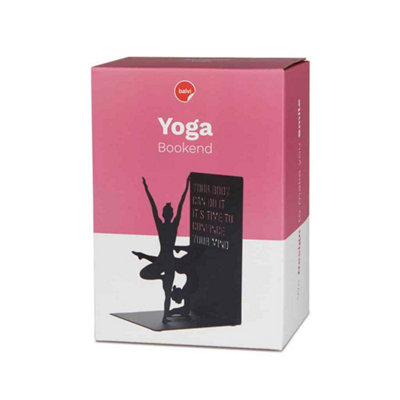 Bookend Decorative Silhouette Ballet Dancer Contortion Yoga Poses Book ...