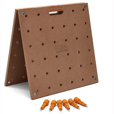 BORA BOR-CK22TM Centipede 2x4ft Table Top Workbench Top 20mm Dog Holes ...