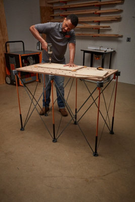 BORA CT6 TALL Centipede 2x4ft Workstand Quick Easy Set Up Portable ...