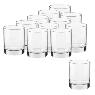 BORMIOLI ROCCO 195ml Cortina Short Tumbler Drinking Glasses Set of 12