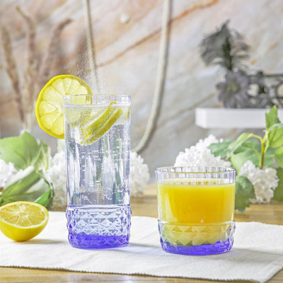 Buy Bormioli Rocco America '20s Highball Glasses - 400ml - Sapphire ...