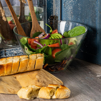 Bormioli Rocco Basic Glass Kitchen Mixing Bowl - 4 Litre