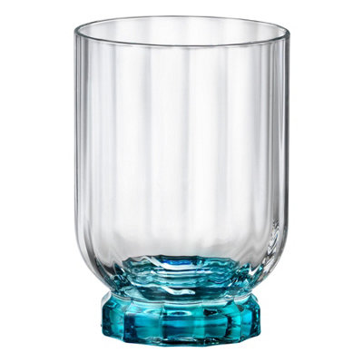 Bormioli Rocco Florian Whisky Glasses - 300ml - Blue - Pack of 6