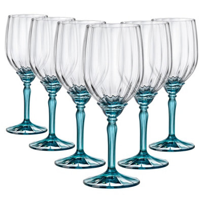 Bormioli Rocco Florian White Wine Glasses - 380ml - Pack of 6