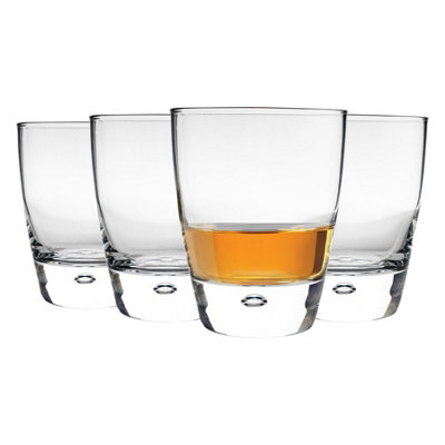 Buy Bormioli Rocco - Luna Double Whisky Glasses - 340ml - Pack of 4 ...