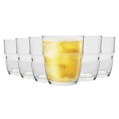 Bormioli Rocco Modulo Stacking Water Glasses - 305ml - Pack of 6