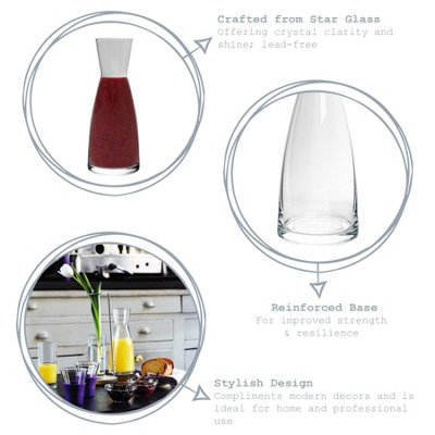 Bormioli Rocco Ypsilon Glass Carafe - 550ml