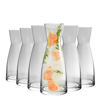 Bormioli Rocco - Ypsilon Glass Carafes - 285ml - Pack of 6 | DIY at B&Q