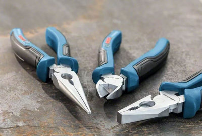 BOSCH 1600A016BG 3PC PROFESSIONAL PLIERS SET COMBINATION NEEDLE NOSE ...