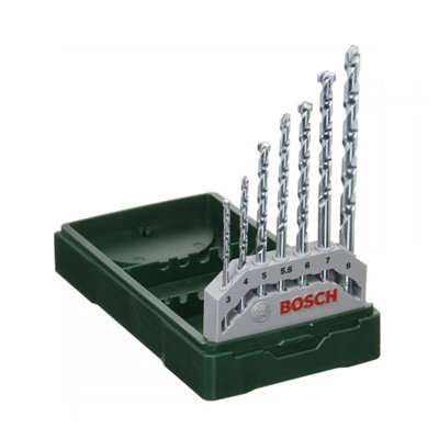 Bosch 7 piece masonry drill bit set store