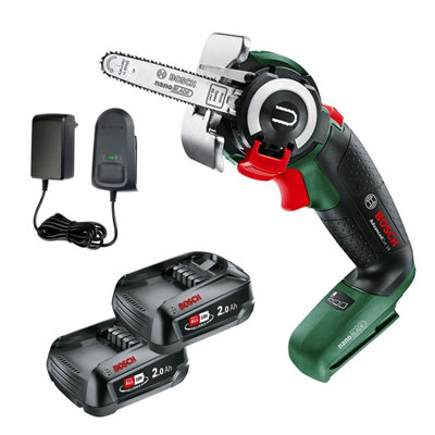 Bosch AdvancedCut 18v LI Cordless NanoBlade Multi Mini Saw Chainsaw 2x2 ...