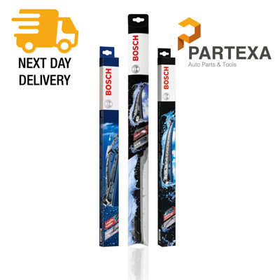 Bosch AeroTwin Plus Front Wiper Blade Flat 650mm Fits Ford Fiesta 08-17 ...