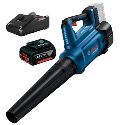 Bosch GBL 18V-750 18V Professional Cordless Brushless Leaf Blower + 5Ah ...