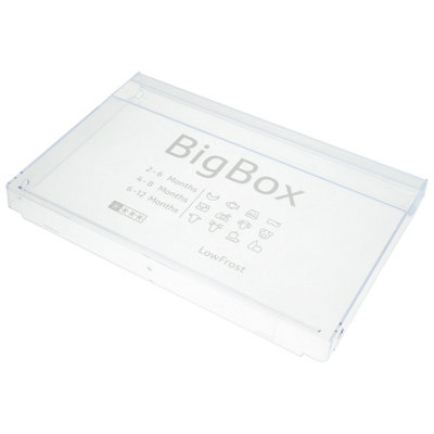 Bosch Genuine Freezer Big Box Drawer Front - BSH11013064