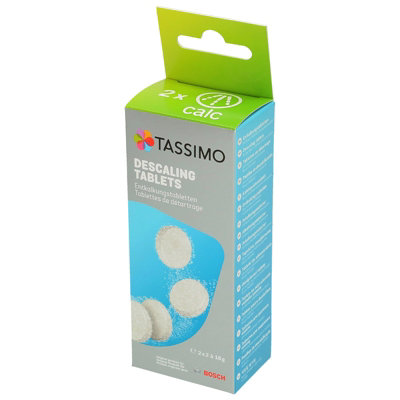 Bosch Genuine Tassimo Descaling Tablets (For 2 Treatments) - BSH311530