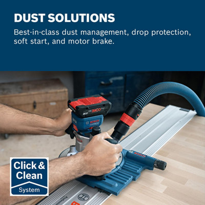 Bosch GKF 18V-8 18v Brushless Cordless Palm Router Trimmer Bare ...