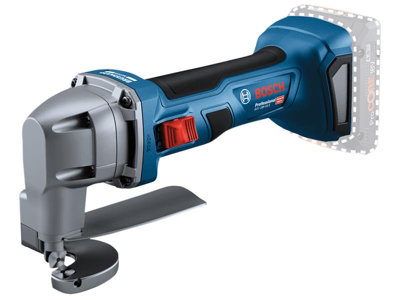 Bosch GSC 18V-16 E Professional Metal Shear - Powerful 18V Bare Unit for Metal Cutting