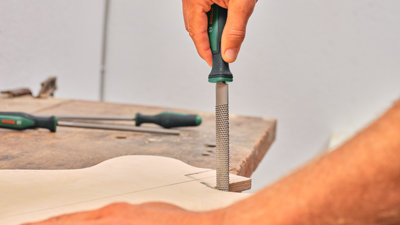 Bosch Hand Tools Half-Round Wood Rasp 200 mm / 8" 1600A03DS3