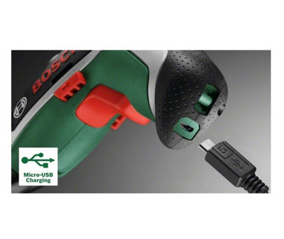 BOSCH IXO 7 Cordless Screwdriver SET (3.6V-Li, 2.0Ah) (Newest IXO Model)