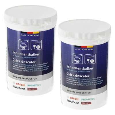 Buy Bosch Multi-Purpose Descaler Washing Machine Dishwasher (Pack of 2 ...
