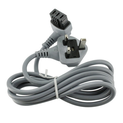 Bosch, Neff, Siemens Dishwasher 3-Pin UK Mains Plug Power Cord Cable ...