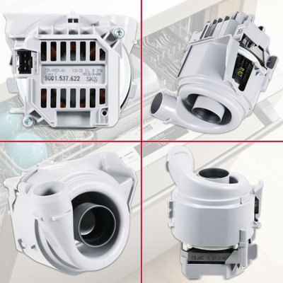 Bosch Neff Siemens Dishwasher Heat Pump Motor Flow Main Circulation ...