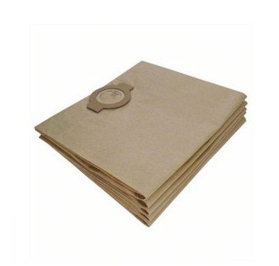 BOSCH Paper Dust Bags (5/Pack) (To Fit: Bosch AdvancedVac 18V-8 ...