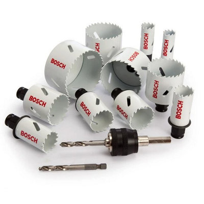 Bosch PRO 14 Piece Progressor Holesaw Set 2608584667 19mm 72mm HSS ...