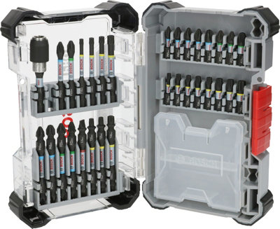 Bosch PRO 31 Piece Robust Impact Torsion Control Driver Drill Bit Set 2608522366