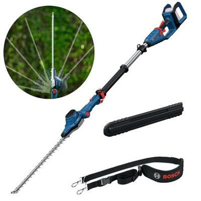 Bosch Professional 18v Cordless 2m Pole Hedge Cutter GHE 18V-50 TP ...