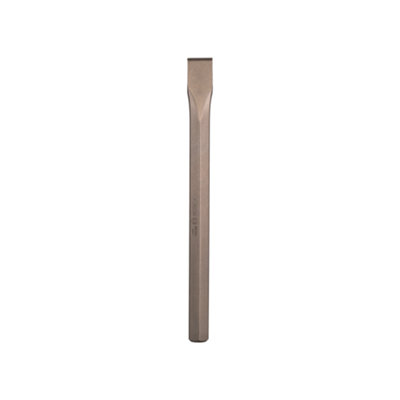 Bosch Professional 28mm Flat Chisel with HEX Shank, 400mm Length and ...