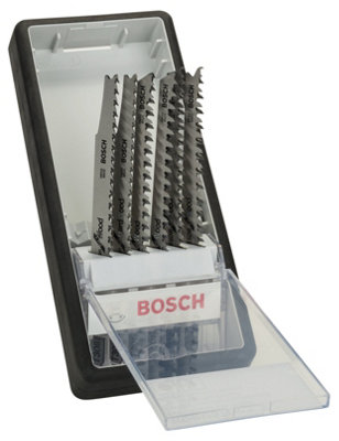 Bosch Professional 6-Piece Robust Line Jigsaw Blade Set for Wood Expertise