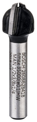 Bosch Professional Core Box Bit 1/4" R1 6.3mm D 12.7mm L 9.2mm G 40mm ...