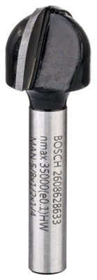 Bosch Professional Core Box Bit with 1/4" Shank, R7.9mm, 12.7x5.9mm at B&Q