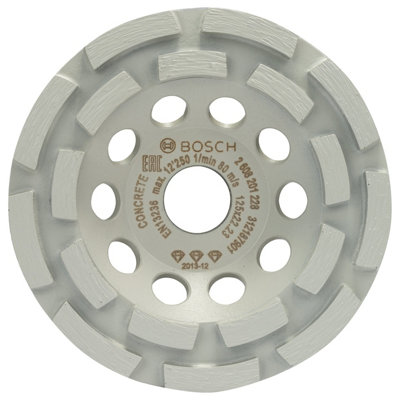 Bosch Professional Diamond Grinding Head - Best for Concrete - 125 x 22 ...