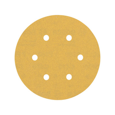 Bosch Professional Expert C470 Sandpaper - 150mm, 6 Holes, G180, Random ...