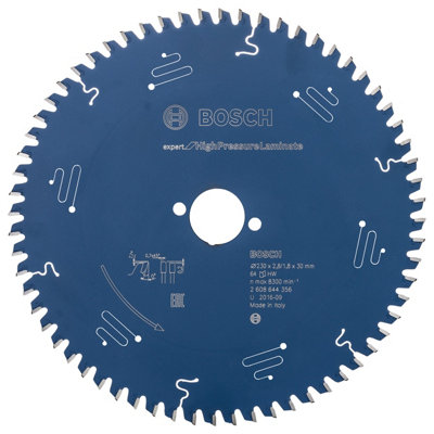 Bosch Professional Expert Circular Saw Blade for High Pressure Laminate ...