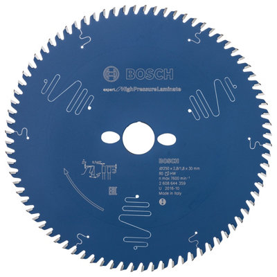 Bosch Professional Expert Circular Saw Blade for High Pressure Laminate ...