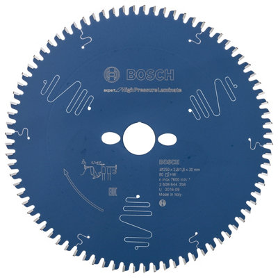 Bosch Professional Expert High Pressure Laminate Circular Saw Blade for ...