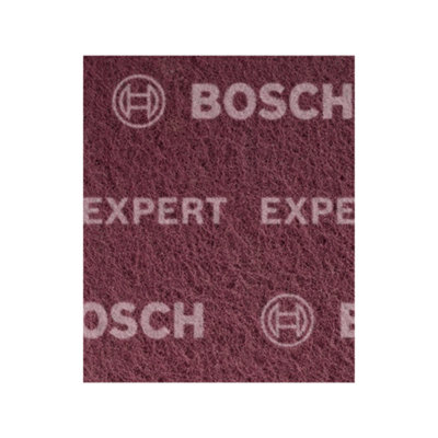Bosch Professional Expert N880 Fleece Pad for Hand Sanding - 115 x 140 ...
