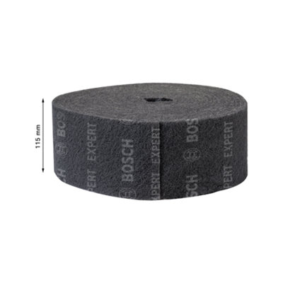 Bosch Professional Expert N880 Fleece Roll - 115mm x 10m - Ultra Fine S