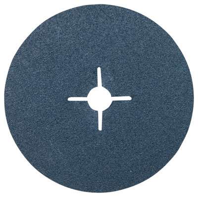Bosch Professional Fibre Sanding Disc R574 - Best for Metal (D 180mm, G 60)