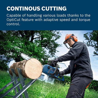 Bosch Professional GKE 18V-40 18V BITURBO Brushless Chainsaw 40cm Bar ...