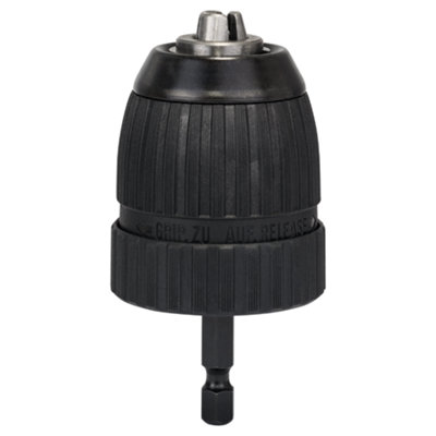 Bosch Professional Keyless Chuck up to 10mm, 1-10mm, 1/4"-6k