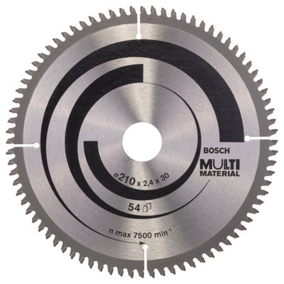Bosch Professional Multi Material Circular Saw Blade - 210mm x 30mm x 2 ...