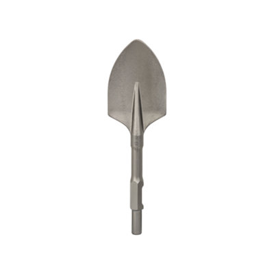 Bosch Professional Spade Chisel (Rounded), HEX 30mm, 400x135mm